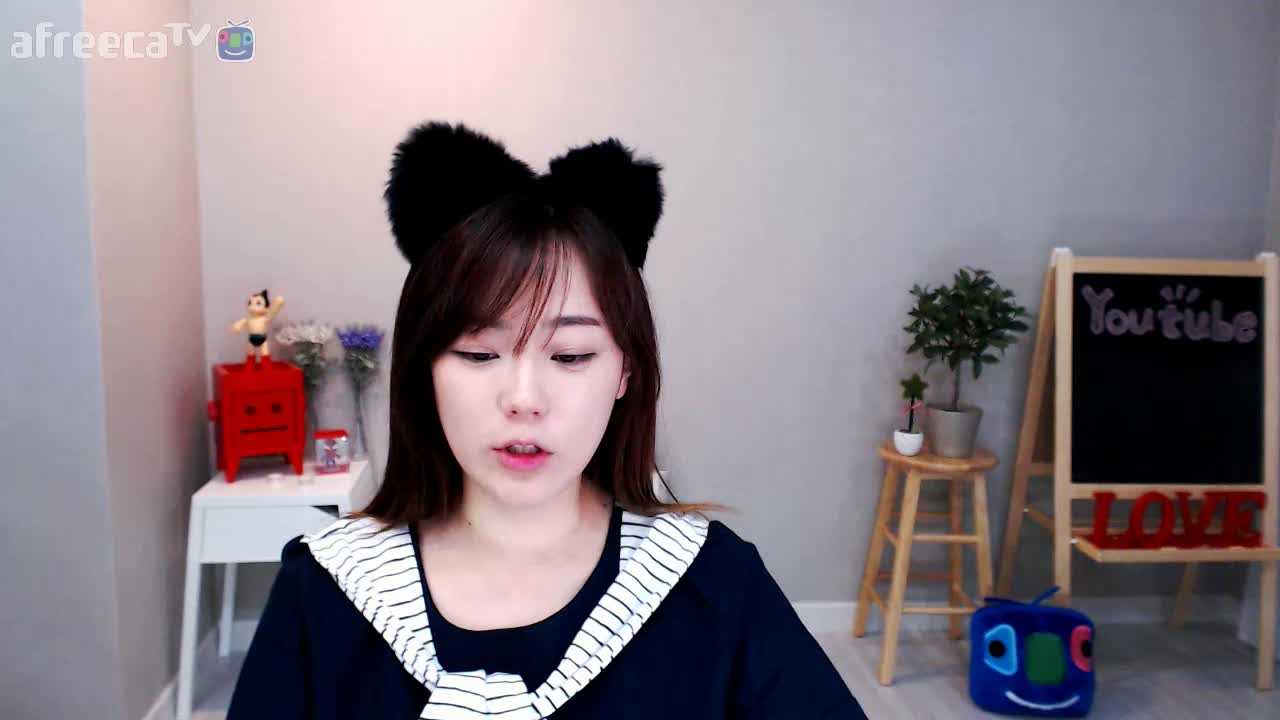 Bj한나♡ 월요일 잘 보냈어영 아프리카tv Vod
