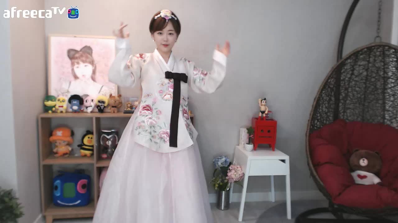 생 Bj한나♡ 즐거운 추석되세요 한복방송 Soop Vod