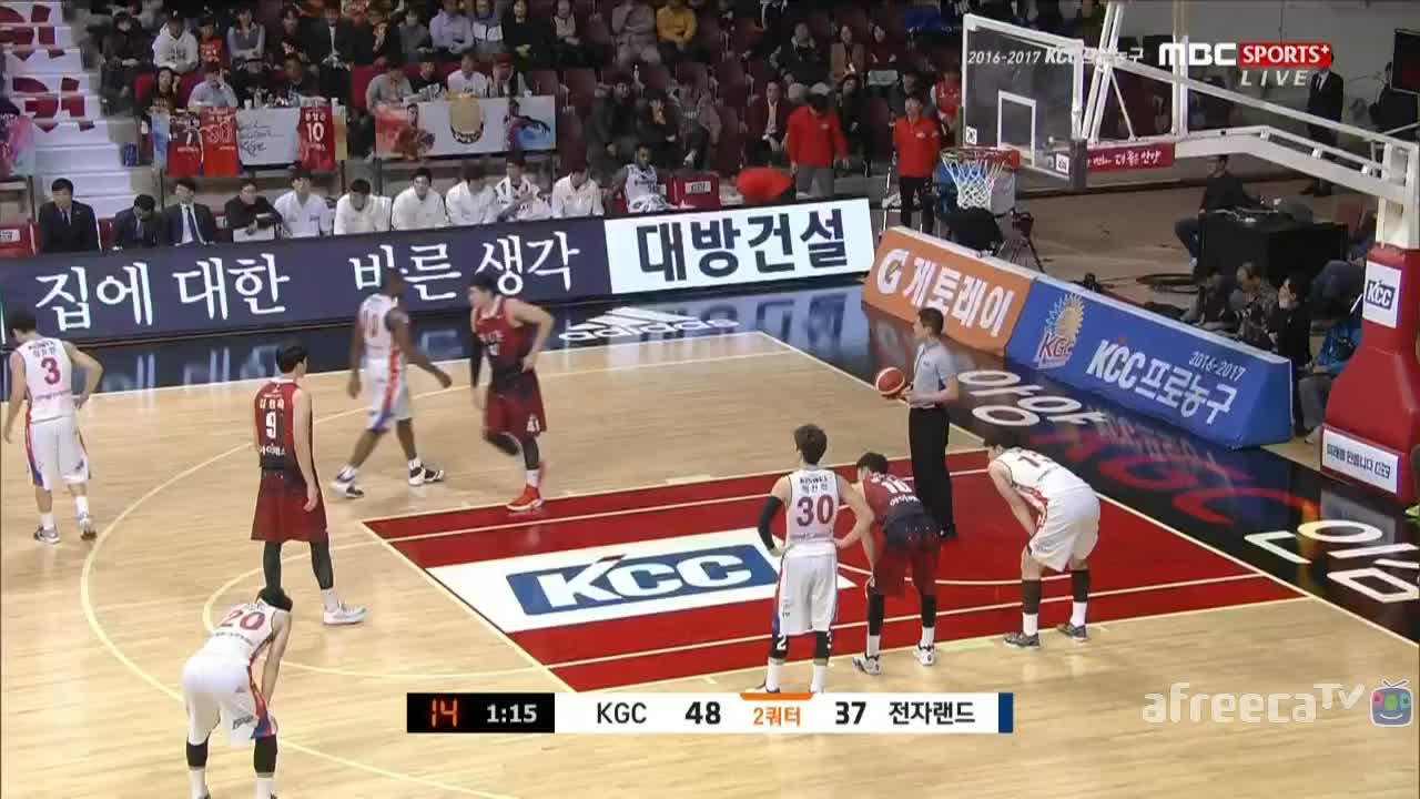 [생][안준모/KBL중립]KGCvs전자랜드/난 KGCㅋㅋ | 아프리카TV VOD