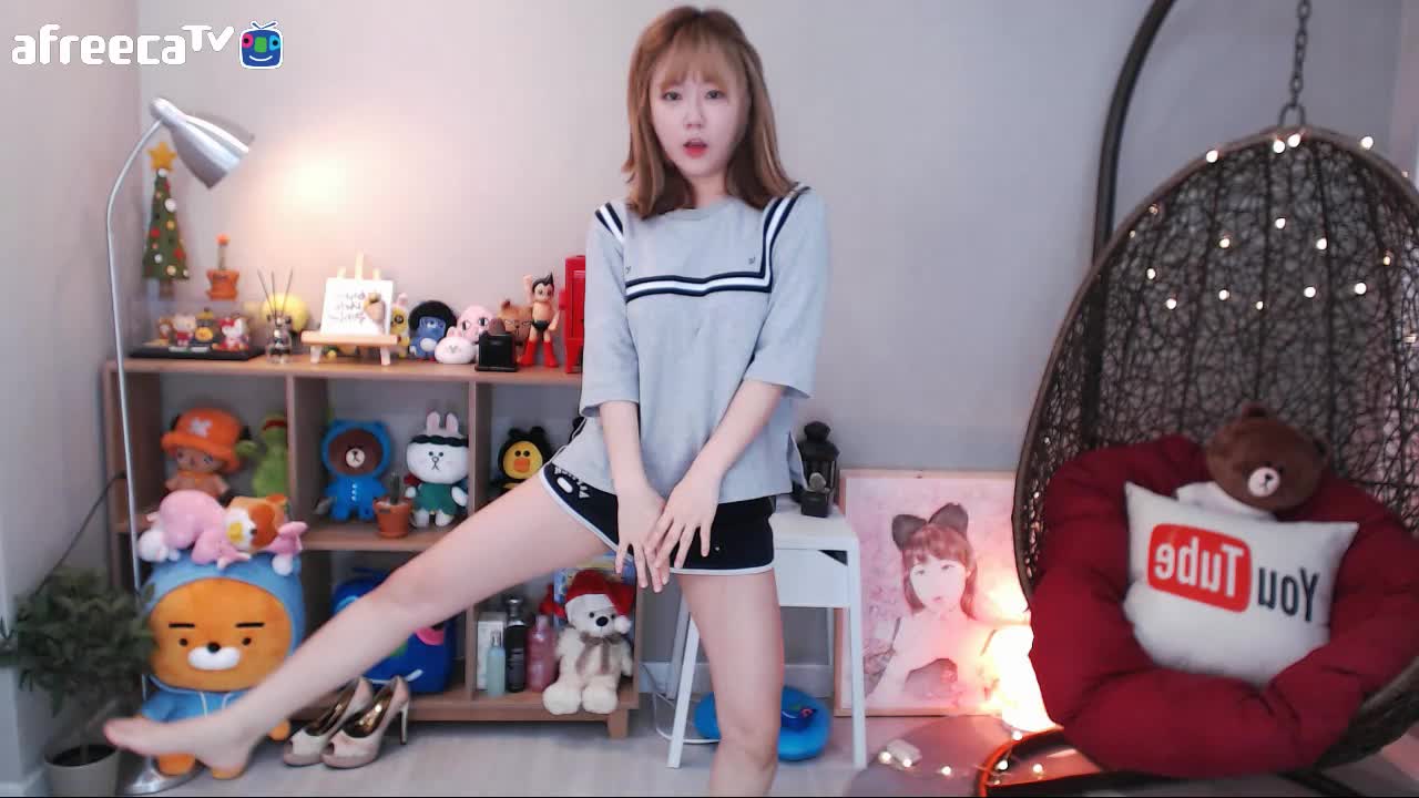생 Bj한나♡ 자다가 벌떡인나서 하는 운동방송 아프리카tv Vod
