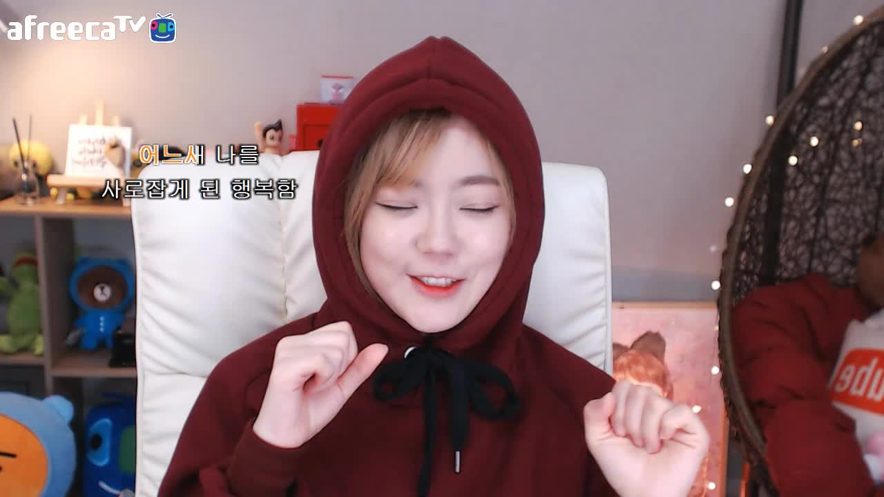 생 Bj한나♡ 피곤해도 밤방송 켰엉~ 이쁘긔ㅋㅋ 아프리카tv Vod