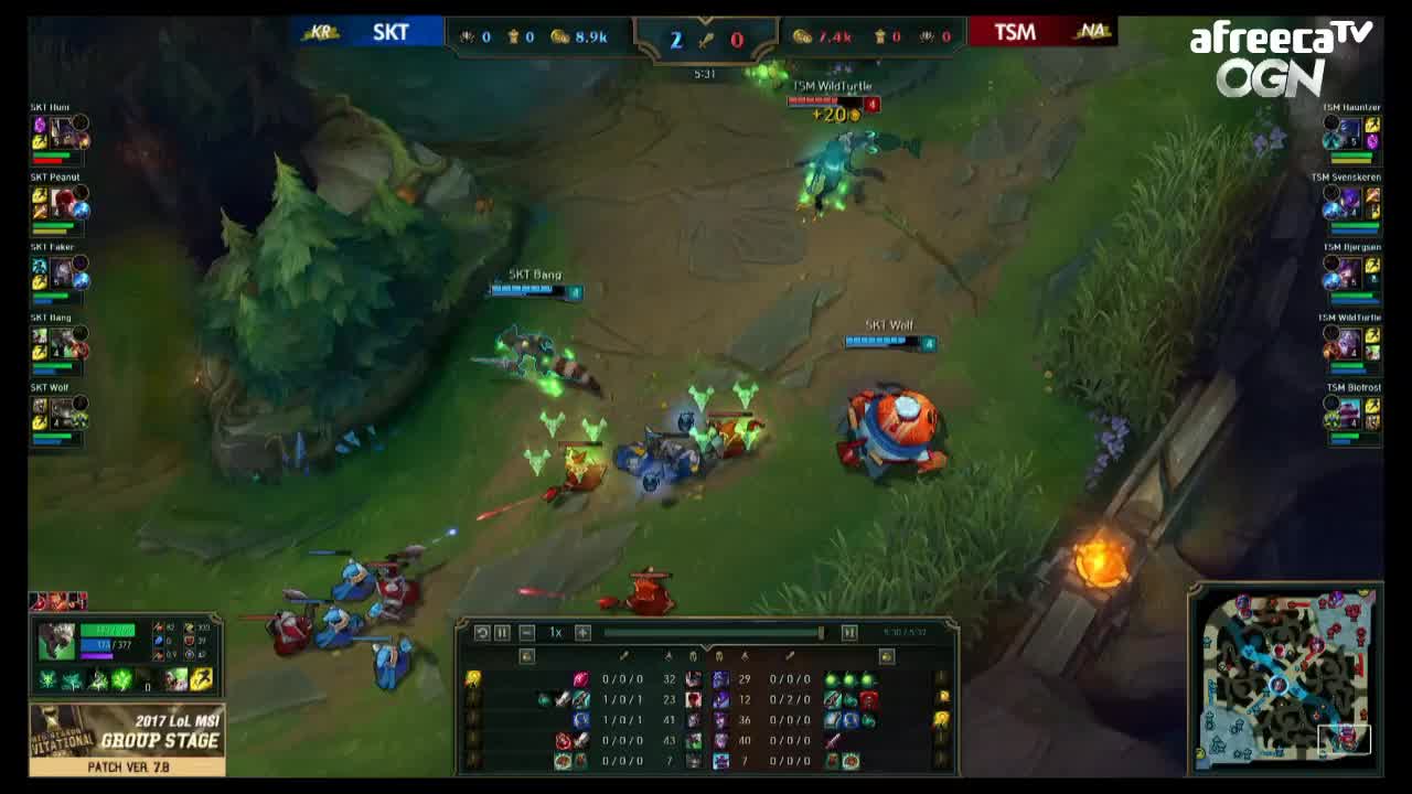 [SKT vs TSM] 2017 LoL MSI 그룹 스테이지 | SOOP VOD