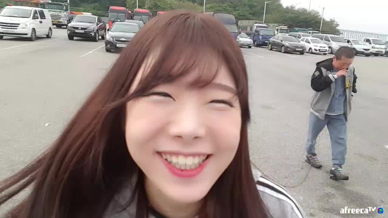 안드로이드에서 BJ햄찡님이 작약님과 안면도 가는중 | SOOP VOD