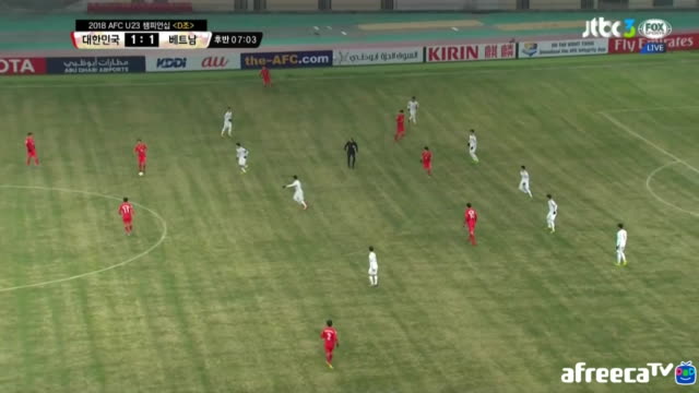 [생]한국축구의 미래 U23 한국 VS베트남 윤승원PK똥볼참 | SOOP VOD