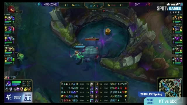 [생][KT vs bbq] 2018 LCK Spring | SOOP VOD