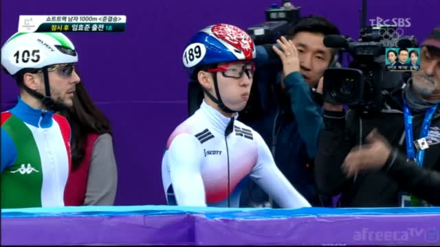 생 쇼트트랙 남자1000m 준결승 임효준서이라 평창올림픽스캘레톤한국스노보드루지실시간sbsmbckbs농구배구축구ytn