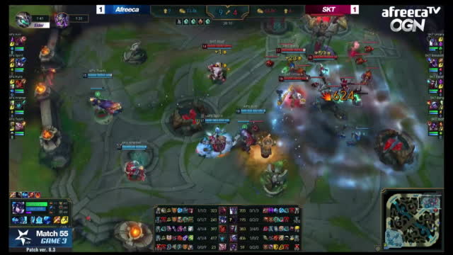 [생][아프리카 vs SKT] 2018 LCK Spring Split | SOOP VOD