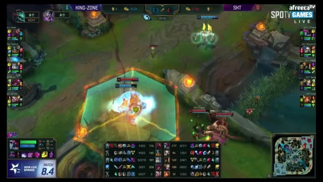 [생][SKT vs 킹존] 2018 LCK Spring Split | SOOP VOD
