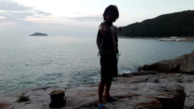 낭만집시생존기41일차 현실배그 사냥한 문어버터구이 인간극장x나는자연인이다 미션복불복리얼야생낚시먹방 아프리카tv Vod