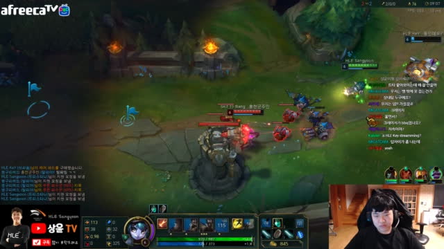 [생]상윤+페이커 vs 뱅 에포트 skt vs hle 세기말의대결 LOL | SOOP VOD