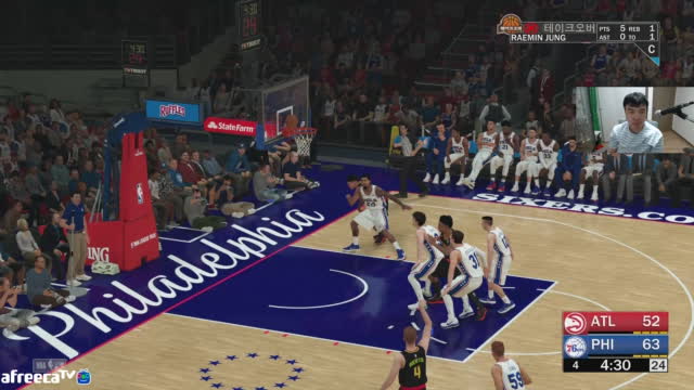 [생]농구선수 키우기 게임 NBA2K19~ PS4 | SOOP VOD