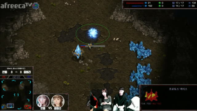 생 스타 옆집뽀누나x박성진x최하니x캐스터뮤즈 아메바리그 개막전 A조 은똥 줌블리 정바름 별비 B조 따뜻 꽃청춘나비 아프리카