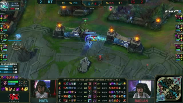 [생][RNG vs G2] 2018 LoL 월드챔피언십 8강 | SOOP VOD