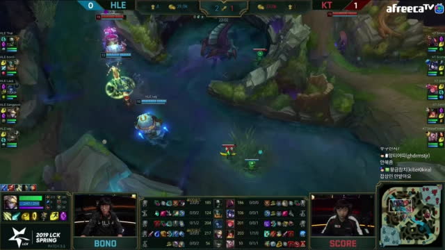 [생]BJ흔한의 LCK롤챔스 스프링 KT:한화 lol롤 | SOOP VOD