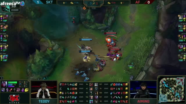 [생] 아프리카 vs SKT 2019 LCK 스프링 | SOOP VOD