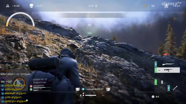 [생]PS4 PRO 신작 배틀필드5 배틀로얄 모드 | SOOP VOD