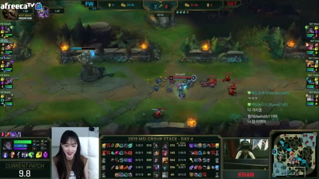 [생]] 지금 이게 그렇게 재밌다며 MSI ^^ . 롤 여캠 LoL | SOOP VOD