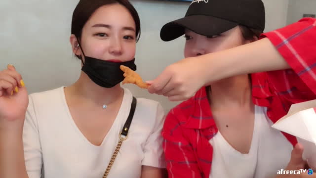 고은X오리 KFC 닭껍질튀김 리뷰 헿 | SOOP VOD