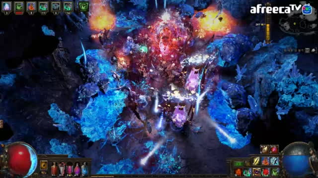 [생]싱크 패스오브엑자일 무과금.네크로맨서.POE | SOOP VOD