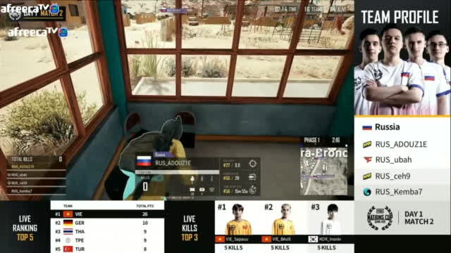 [생]2019 PUBG 네이션스컵 1일차 배틀그라운드 | SOOP VOD
