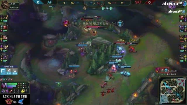 [생]]]]]BJ흔한의 롤챔스 SKT:SB 플레이오프 1차전 5전3선승 롤lol | 아프리카TV VOD