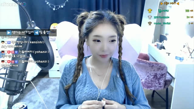생 캠방♥위너스리그 대회 덴지는나가있어 Vs 오뀨상혜보 출전 신입여캠 스린이 67일차 미세먼지 스타크래프트 게임