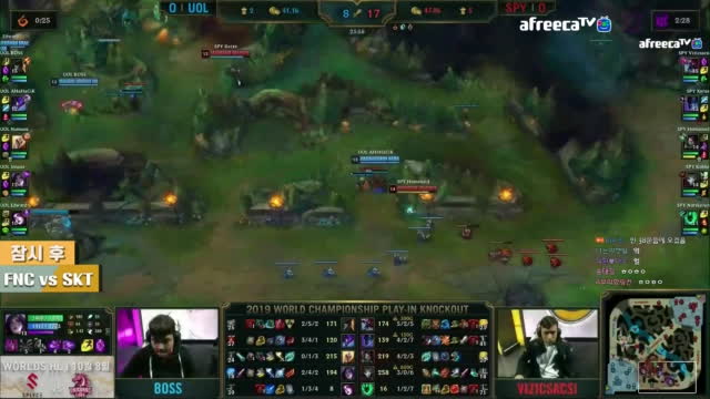 [생]]]]]BJ흔한의 SKT:FNC 롤드컵 본선 16강 개막전 lol롤 | SOOP VOD