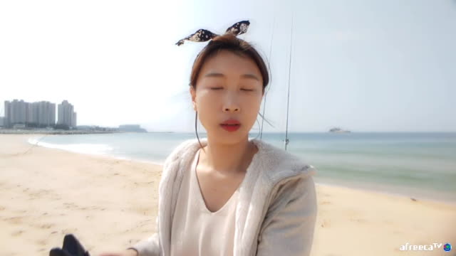 92일차 신입낚시bj 감성돔투어 복어1♥낚시하는여자 핵빵디 강원도 속초 양양 바다 원투낚시 아프리카tv Vod