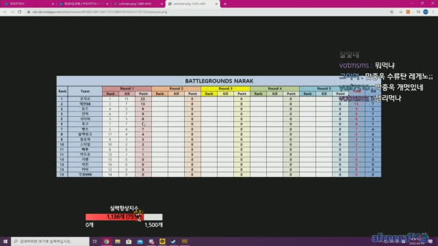 [생]]재스나 AKL 3R 중계방 배틀그라운드 | SOOP VOD