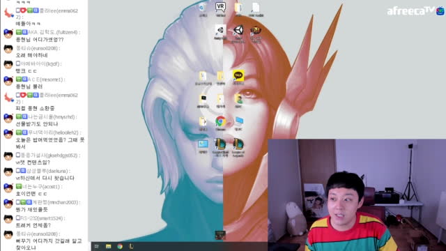 ]생[호진 VR 풀세트 끼고 VR Chat 가상세계로 ^_^ LOL | SOOP VOD