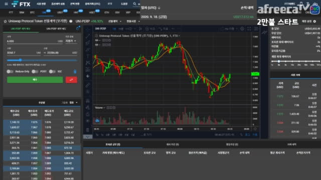 [생]비트코인 UNI코인 아침까지 단타(FTX/비트맥스/바이낸스) | SOOP VOD