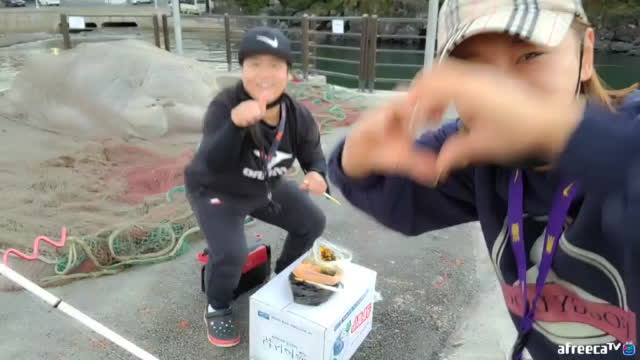 제주도 원정 낚시 2일차 서귀포 낚시♡전갱이4 게2♡돔종류 사이즈 미션중♡ 강원도 속초 원투낚시 핵빵디 아프리카tv Vod