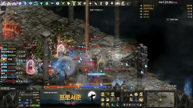 리니지 신서버 아덴 아덴vs 발라카스 지배탑 전투 서순신 오늘은 전투다 프로서준리마스터소통원큐태산킹보스리니지m강남먹방남캠