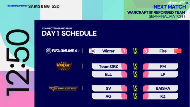 피파온라인4, 워크래프트 팀전 준결승 / WCG 2020 Grand Final Day1 | SOOP VOD