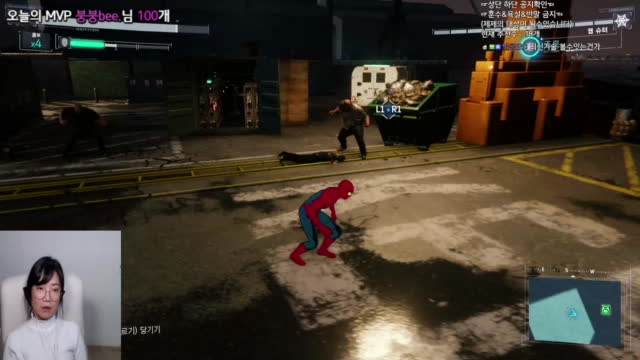 여캠 건전누나 PS4 pro 스파이더맨 5일차 드디어 오늘 엔딩인가!? | SOOP VOD