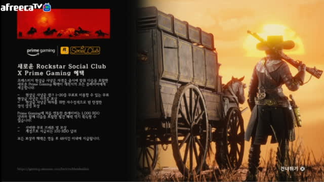 [싱크] 레드데드리뎀션2 Ps4.액션.서부.게임 | SOOP VOD