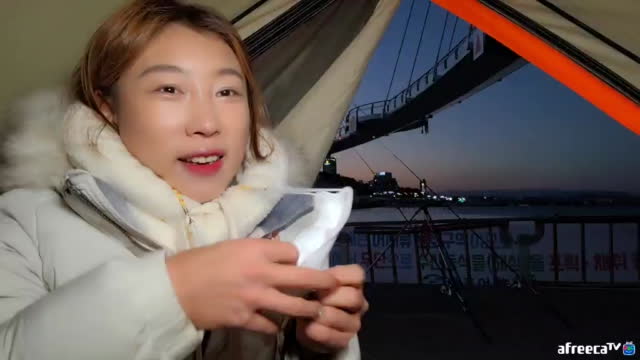 망둥2 영하17도까지 떨어진다고 한파 대포항 낚시 10개팬갑 퀵뷰30일권 이벤트 강원도 속초 원투낚시 핵빵디💋 아프리카tv Vod