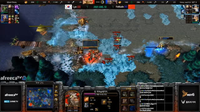 장재호,박준,엄효섭,Fortitude 출전 / 2021 AWL시즌1 4강 같이보기(워크래프트3, 워크3, 워3, 리포지드 ...