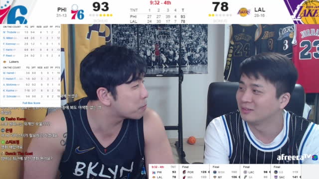 [NBA입중계] 마이애미 히트 vs 포틀랜드 트레일블레이저스 입중계 (11시 필라델피아 vs LA레이커스) | SOOP VOD