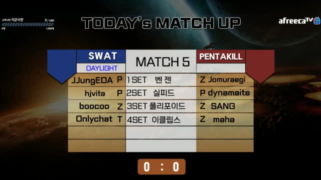 OP 8090- 고라니 배 스타리그 시즌 2 MATCH5 | SOOP VOD