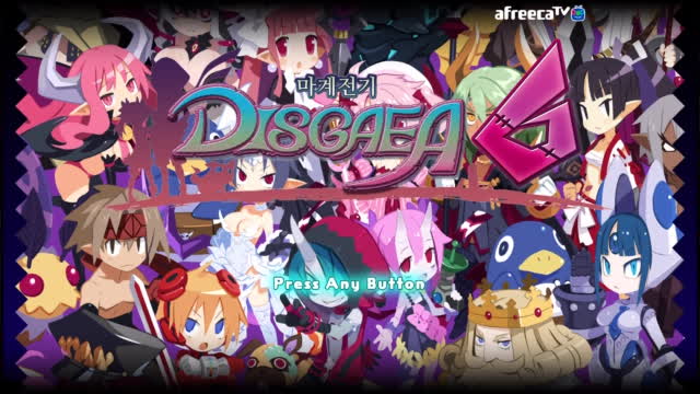 신작 마계전기 디스가이아6 ps5 xbox pc 스위치 ps4 | SOOP VOD