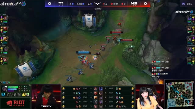 BJ 공다츠 T1 vs NS LCK 같이 구경하쟈잇 ㅎㅅㅎ | SOOP VOD