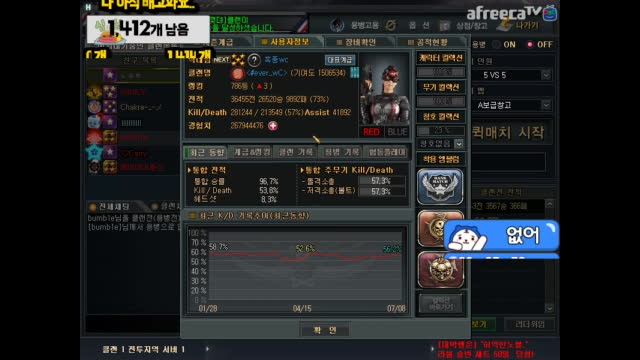 서든]흑풍wc 에보짬전 ㅋ.ㅋ | 아프리카TV VOD