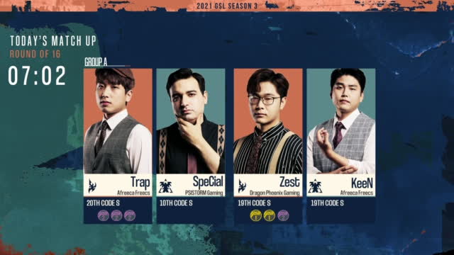 2021 GSL Season3 Code S GRUPO A (Ro.16) | SOOP VOD