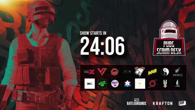 [배그] PUBG SCRIM DESK #13 | SOOP VOD