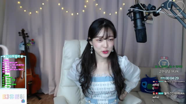 클립 신입여캠 모닝 샷따요정 와써요 콩쥬 13000개 사랑해용 소통 갑 고민상담 힐링방송 다드루와♥ 달달한 Asmr