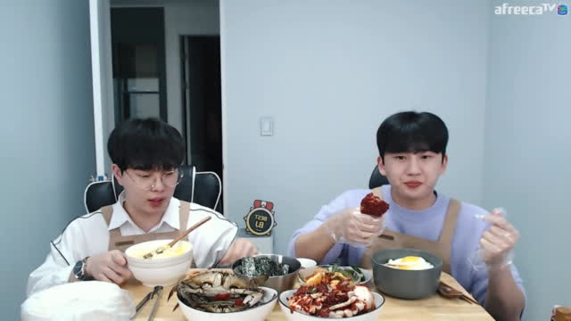 Bj승찬 우리시우가 선물해준 여수 맛집 양념게장간장게장꽃게장돌게장 먹방 대기중 신입남캠♥ 먹방 투비제이 인천 부평