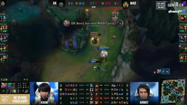 [GEN vs C9] 2021 LoL 월드챔피언십 8강 4경기 | SOOP VOD