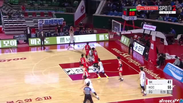 [스리링] SK : KCC KBL 프로농구 | 아프리카TV VOD