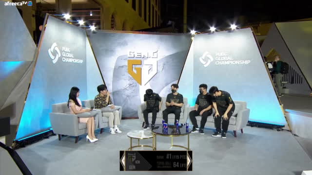 [클립] PGC 2021 / 젠지 위클리 파이널 Week3 우승 인터뷰 입장 | SOOP VOD